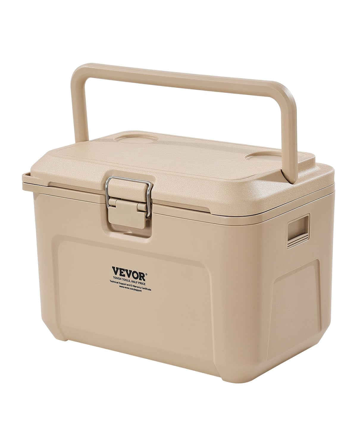 Portable Cooler,Hard Cooler with Ice Retention, Heavy-Duty Handles and ...