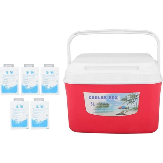 Portable Cooling and Heating Box 5L - All-in-One Hard Ice Retaining ...