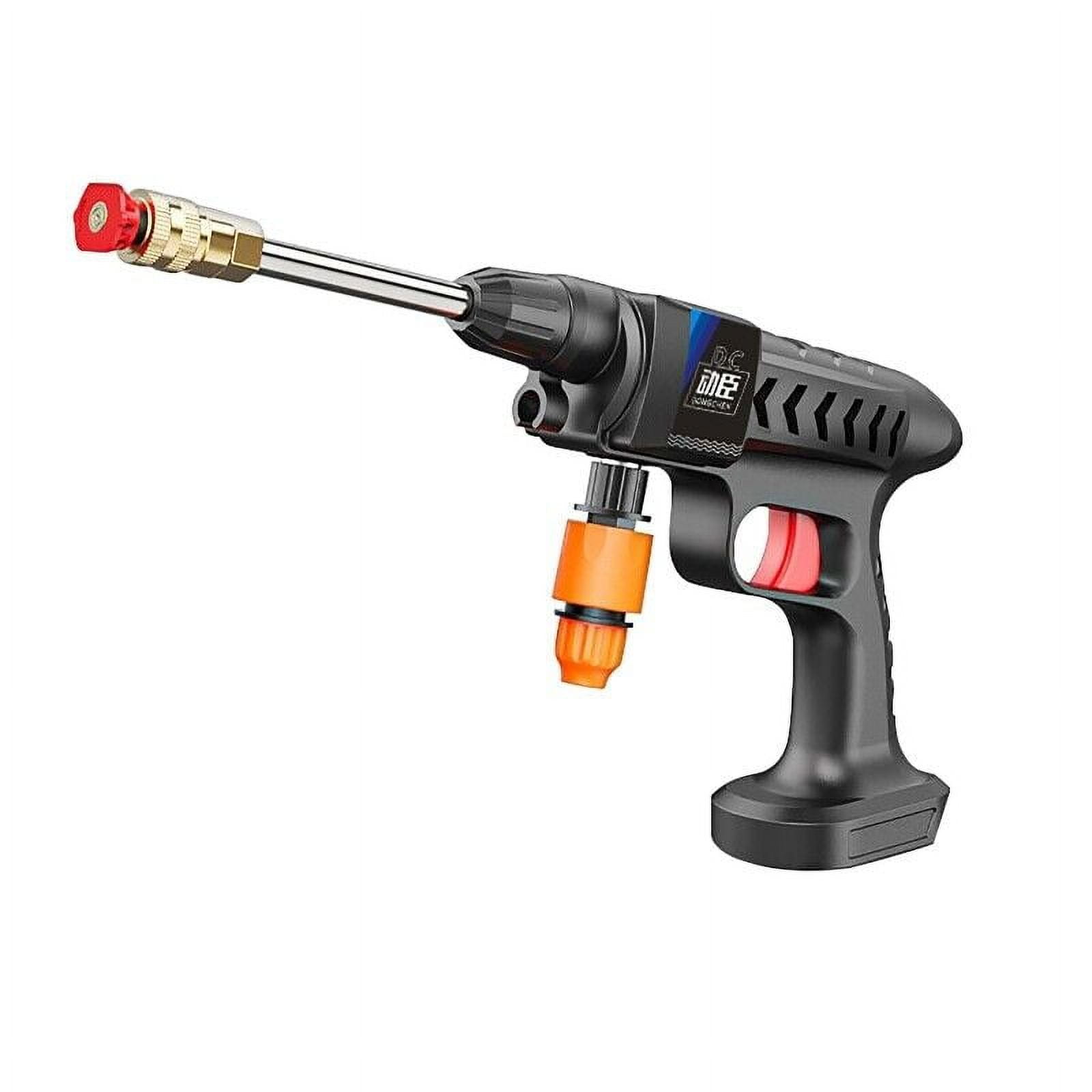 Portable Cordless Car High Pressure Washer Jet Water Wash Cleaner Gun ...