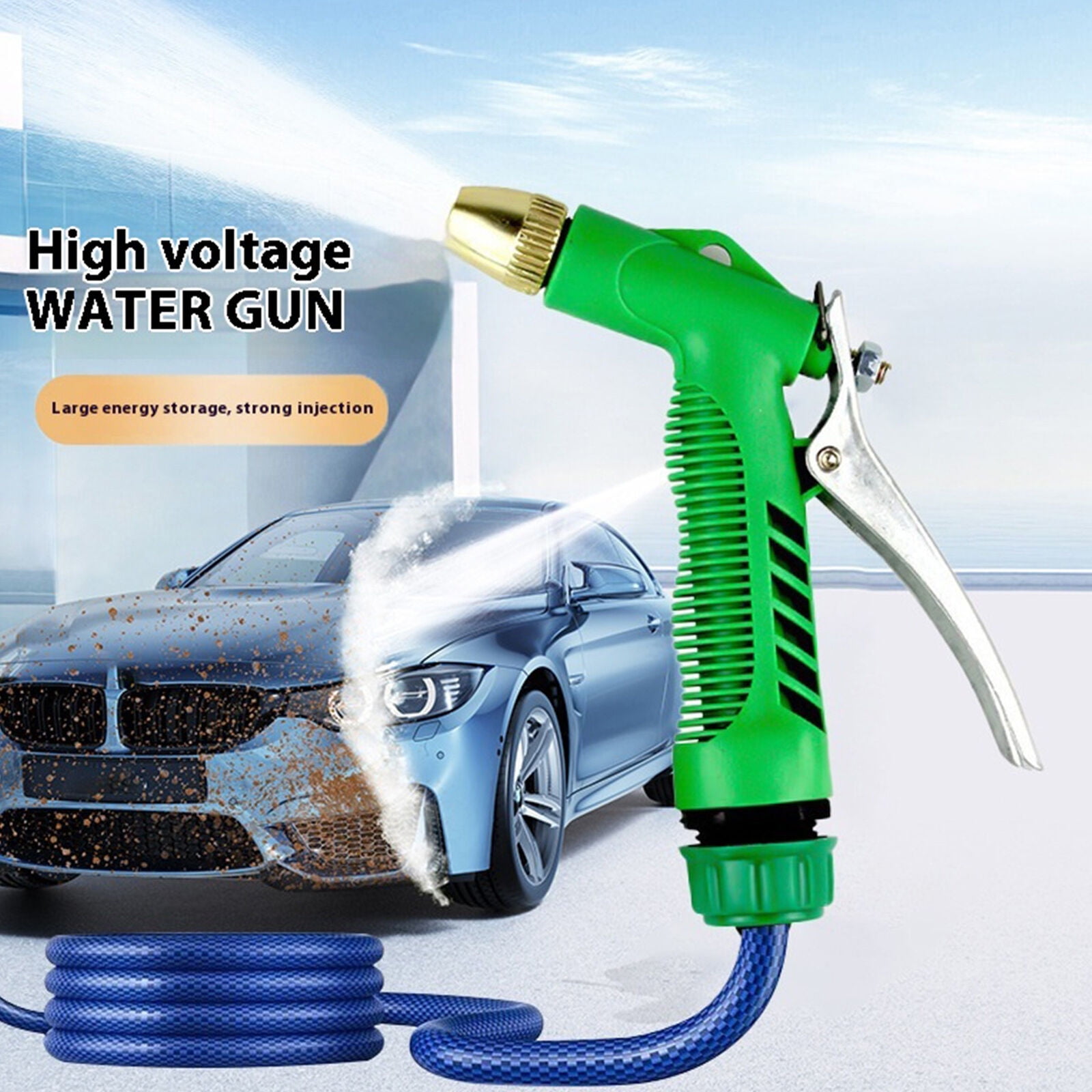 Portable Cordless High Pressure Car Washer | Powerful Water Spray ...