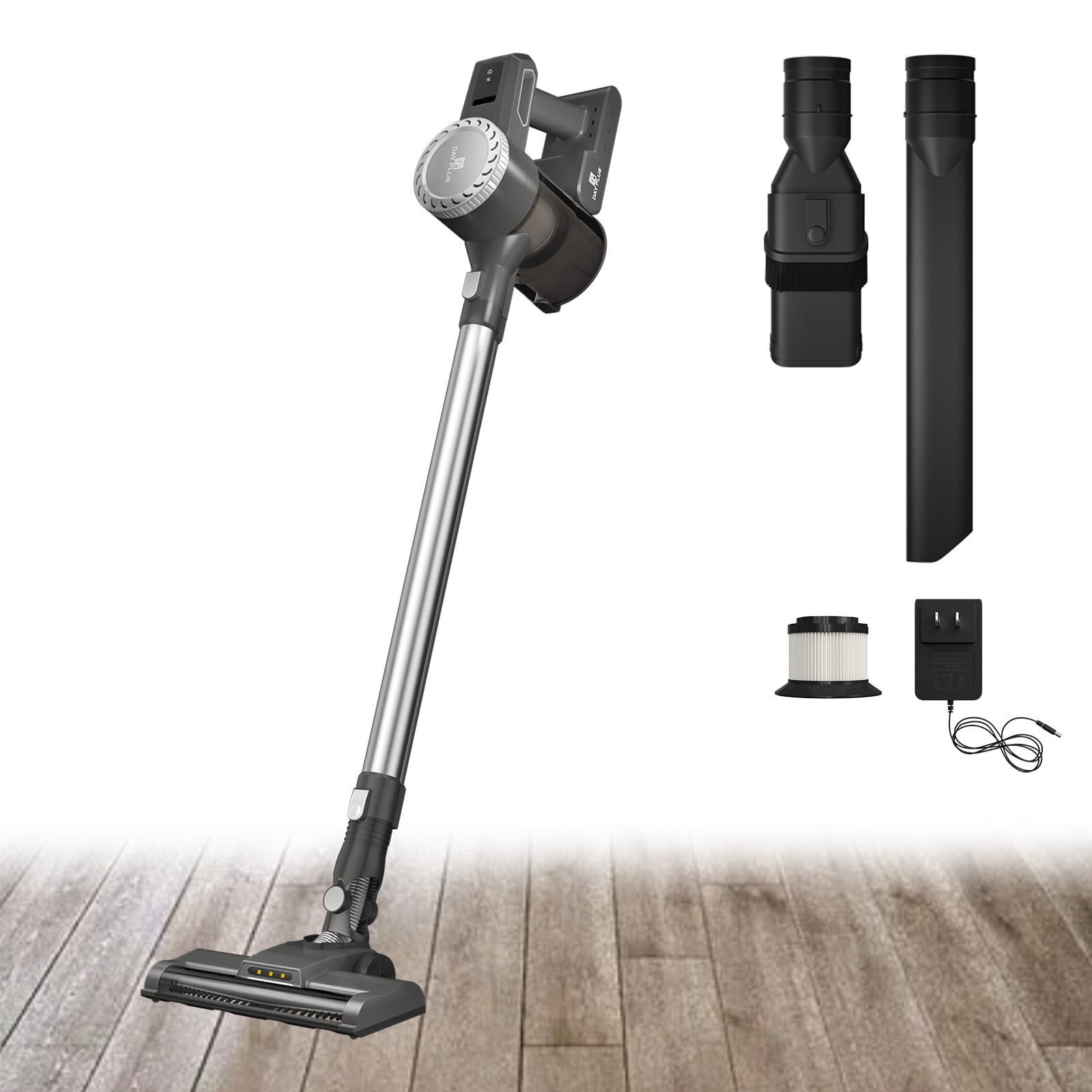 Portable Cordless Vacuum Cleaner with 2.0Ah Battery, 2 Suctions Modes ...