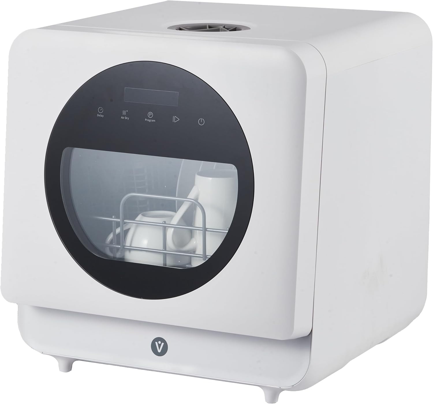 Portable Countertop Dishwashers, Tabletop Small Dishwasher with 5L ...