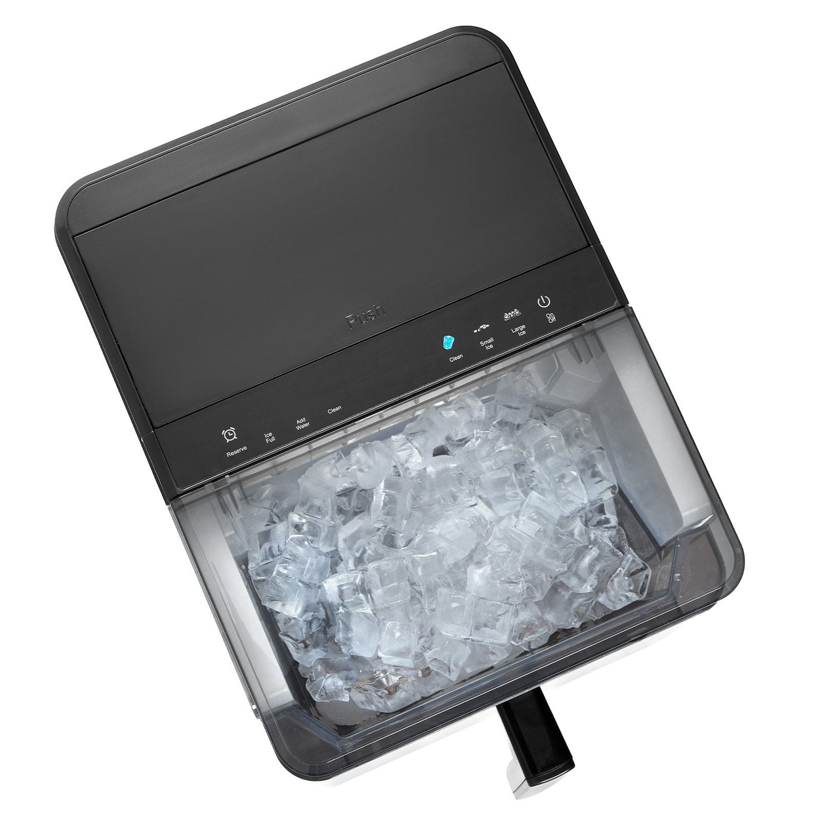 Portable Countertop Ice Maker 50Lbs/24H, Self-Cleaning Machine with 3 ...