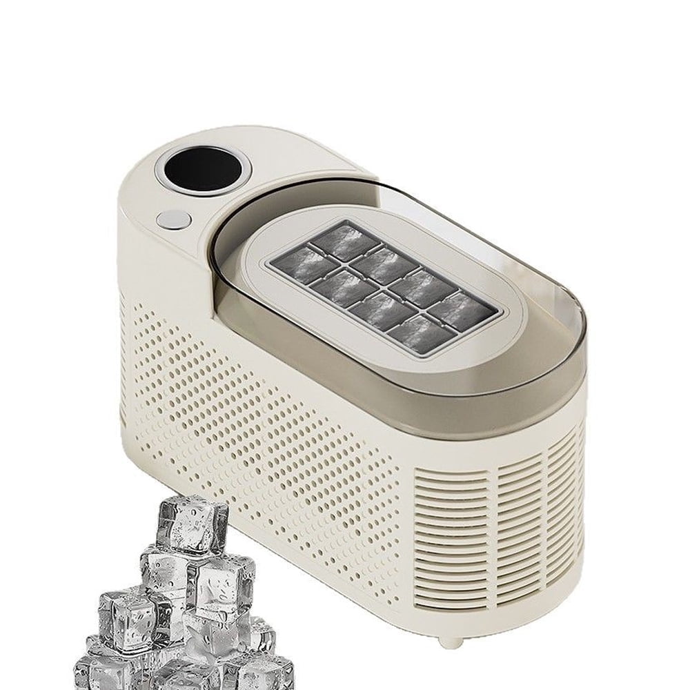 Portable Countertop Nugget Ice Maker - Fast 8-12 Min Soft Chewable ...