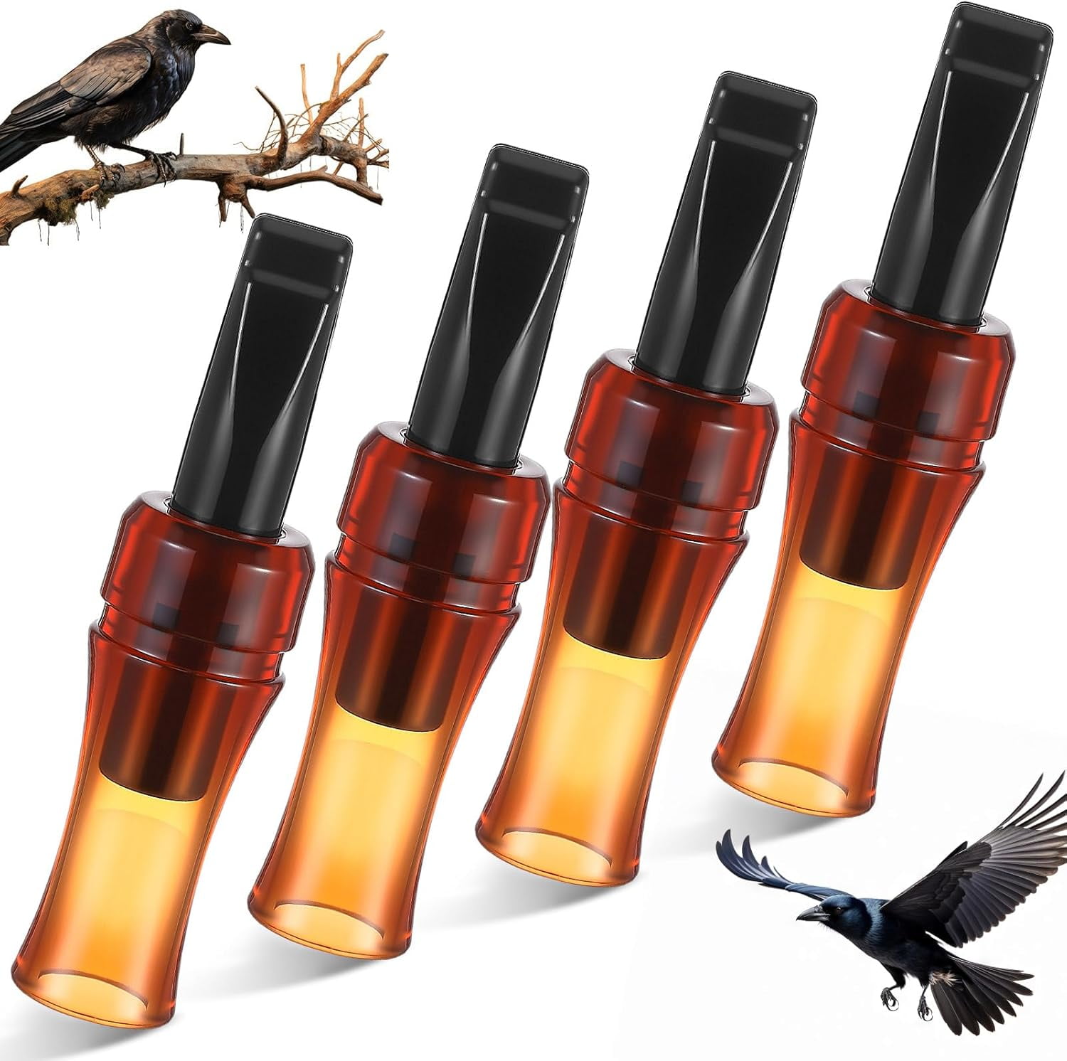 Portable Crow Caller Decoy with Realistic Sound for Outdoor Hunting ...