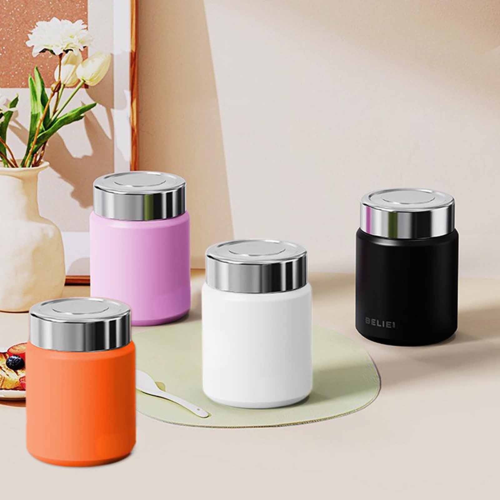 Portable Cup-316 Stainless Steel Liner Insulated Pot,Extra Long Insulating Universal Hot and ...