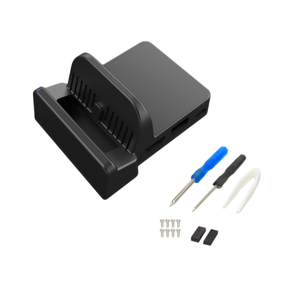 Portable DIY Charging Dock Cooling Stand Holder Docking Station for NS ...