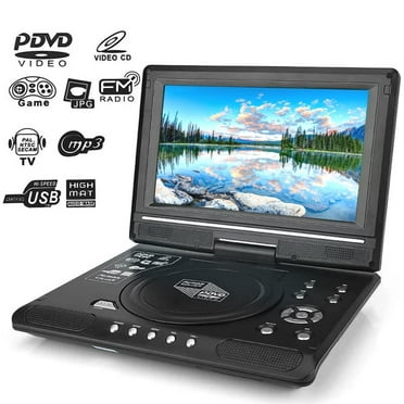 Trexonic 14.1 Inch Portable DVD Player with Swivel TFT-LCD Screen and ...