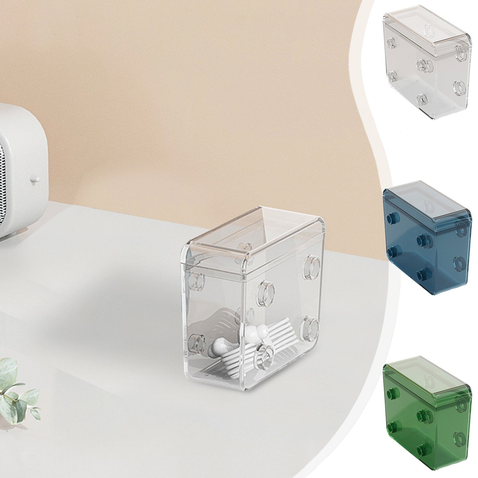 Portable Data Cable Box, Transparent Charging Organizer ...