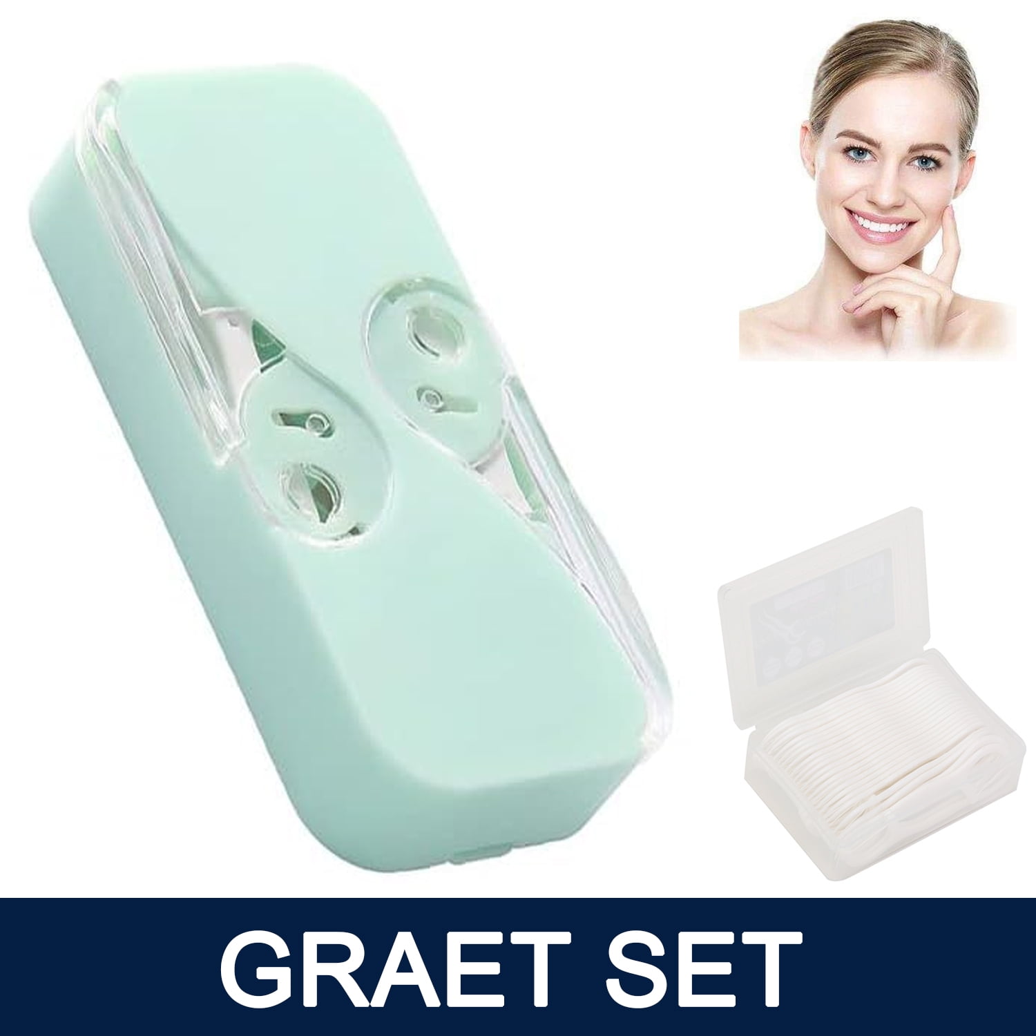 Portable Dental Floss Picks Case Automatic Dental Floss Pick Organizer ...