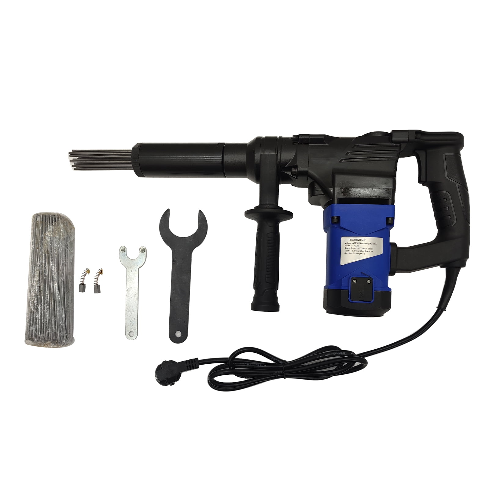 Portable Derusting Gun Rust Removal Gun Electric Jet Chisels Needle ...