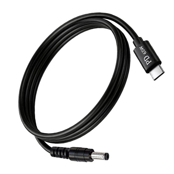 Portable Design Type C to DC5.5mm Power Cable For 65W Fast Charging ...
