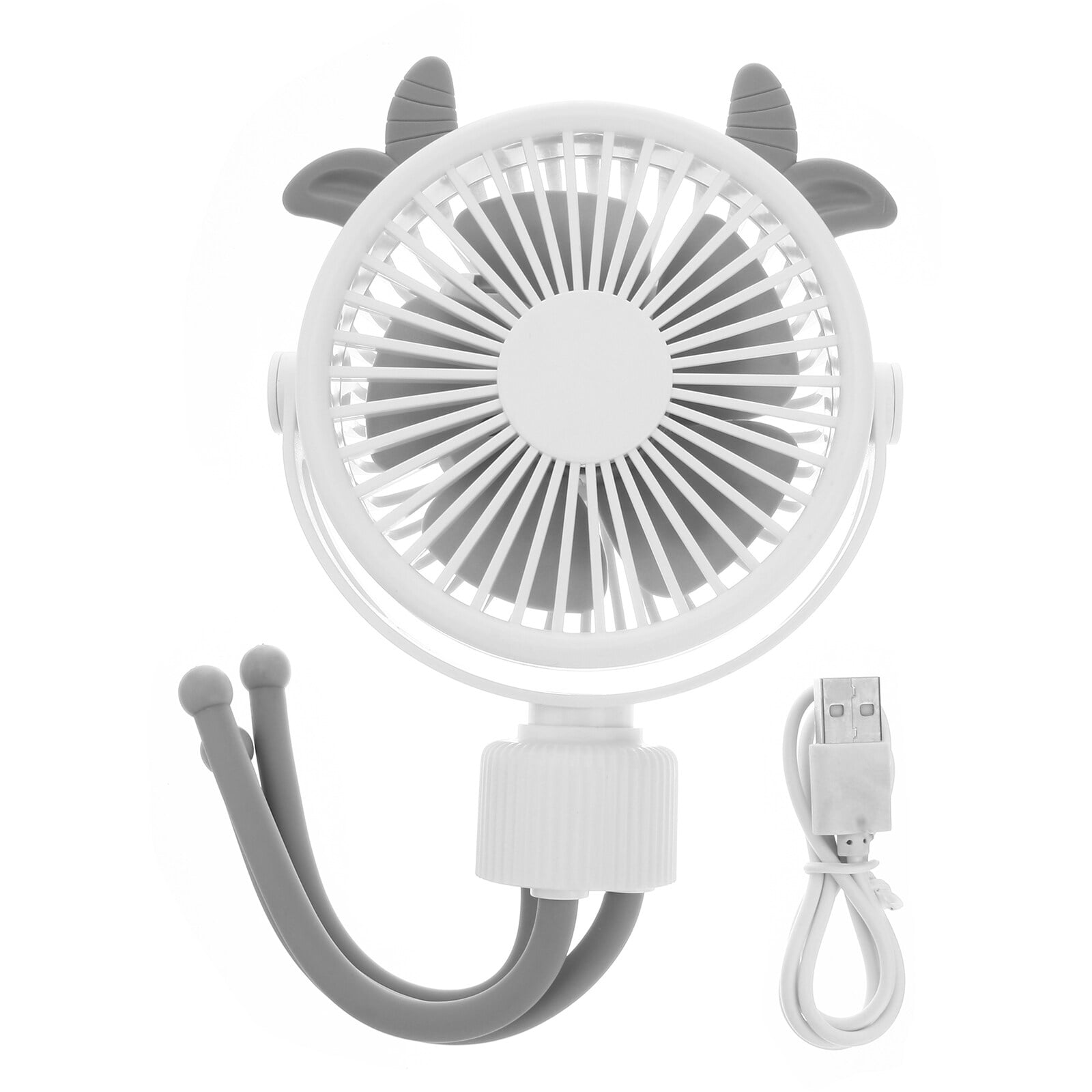 Portable Desk Fan Three Claw Folding Fan Outdoor Fan Hand Fan Charge ...