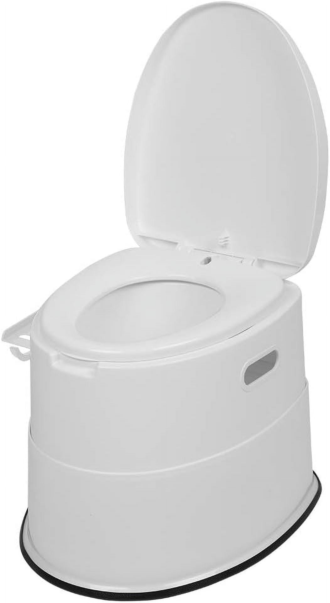 Portable Detachable Camping Toilet | Splash-Proof Commode with Odor ...