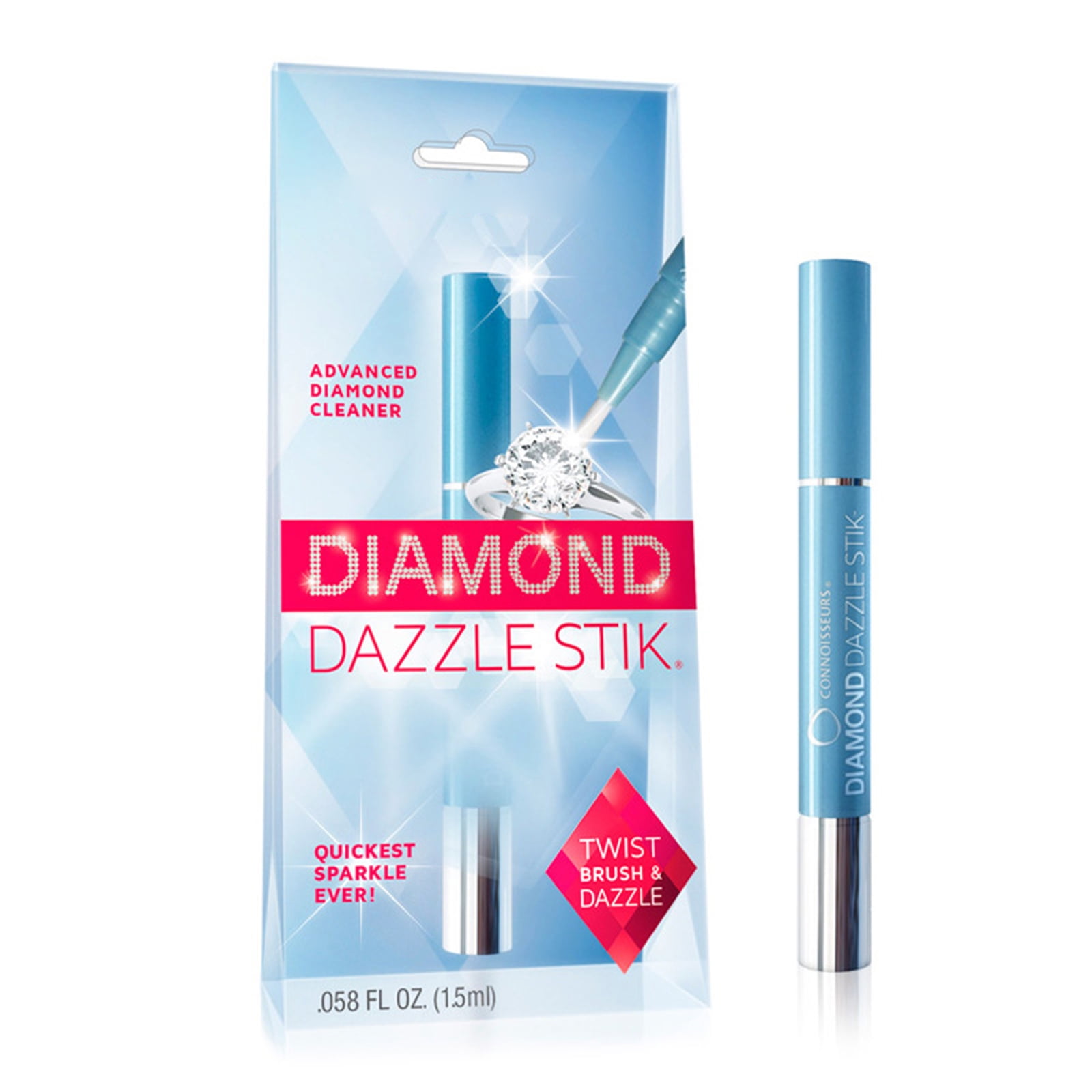 Portable Diamond Dazzle Stik Jewelry Cleaner to Bring out the Bling Non ...