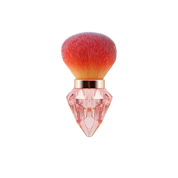 Portable Diamond Nail Dust Brush – Multi-Use Makeup Tool for Powder ...
