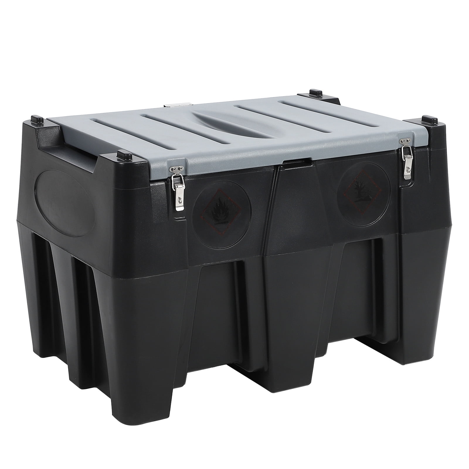 Portable Diesel Tank, 148 Gallon Fuel Tank with 12V Electric Fuel ...
