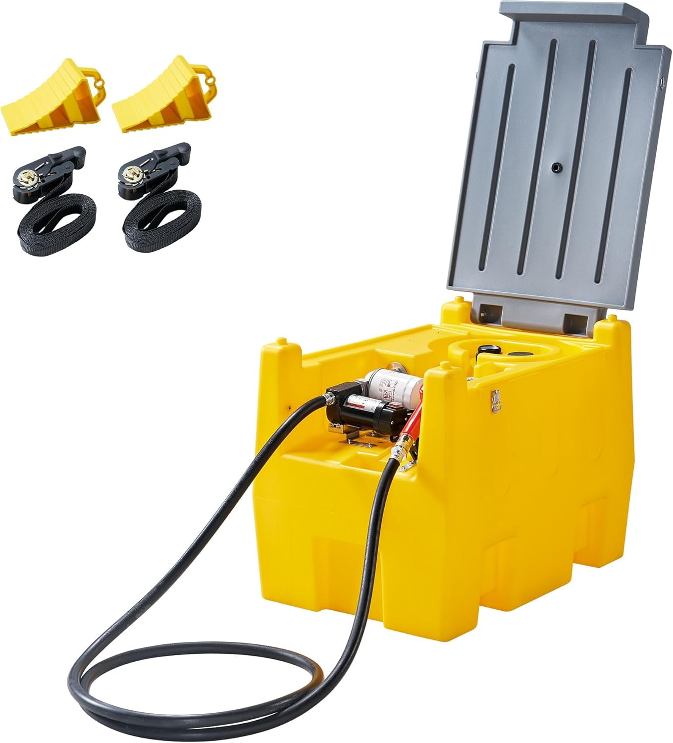 Jocisland Portable Diesel Tank, 58 Gallon Capacity Diesel Fuel Tank ...