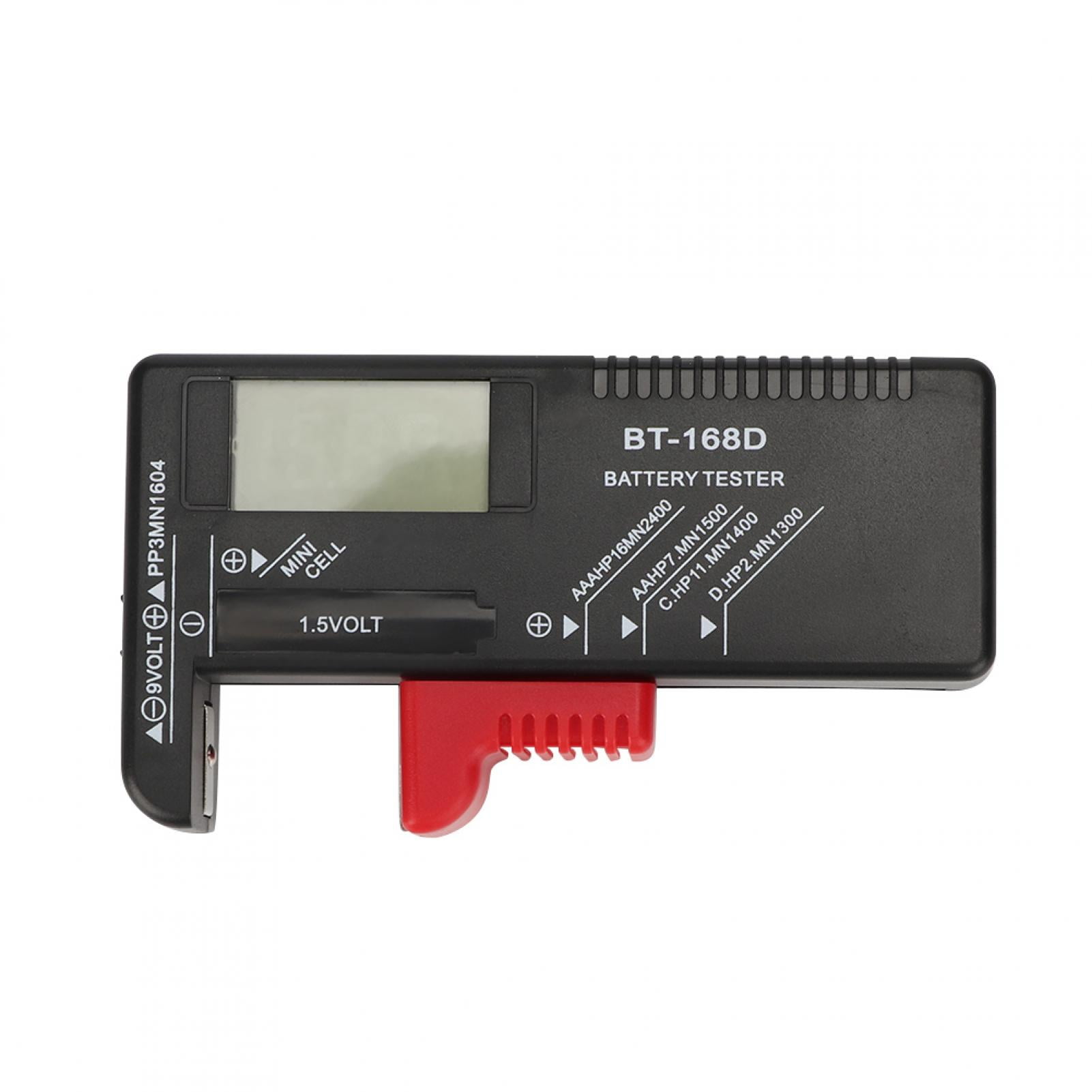 Portable Digital 1 5v 9v Battery Tester Measuring Diagnostic Checker