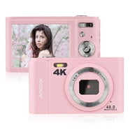 Portable Compact Digital Camera 18MP 2.7 Inch LCD Screen 8x Zoom Smile ...