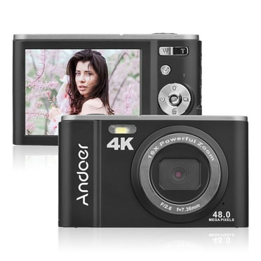Portable Compact Digital Camera 18MP 2.7 Inch LCD Screen 8x Zoom Smile ...