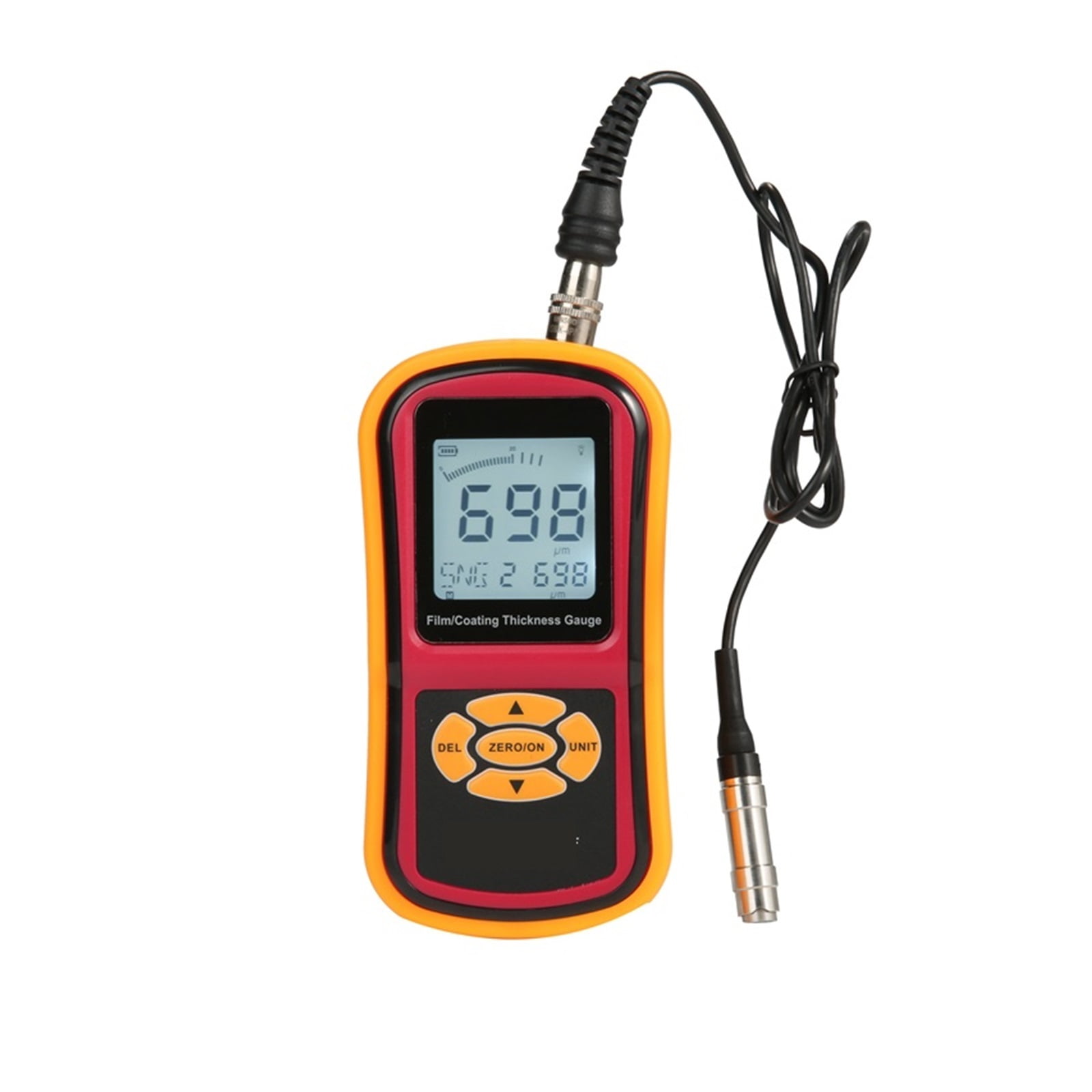 Portable Digital Film/Coating Thickness Gauge LCD Split Paint Plating ...