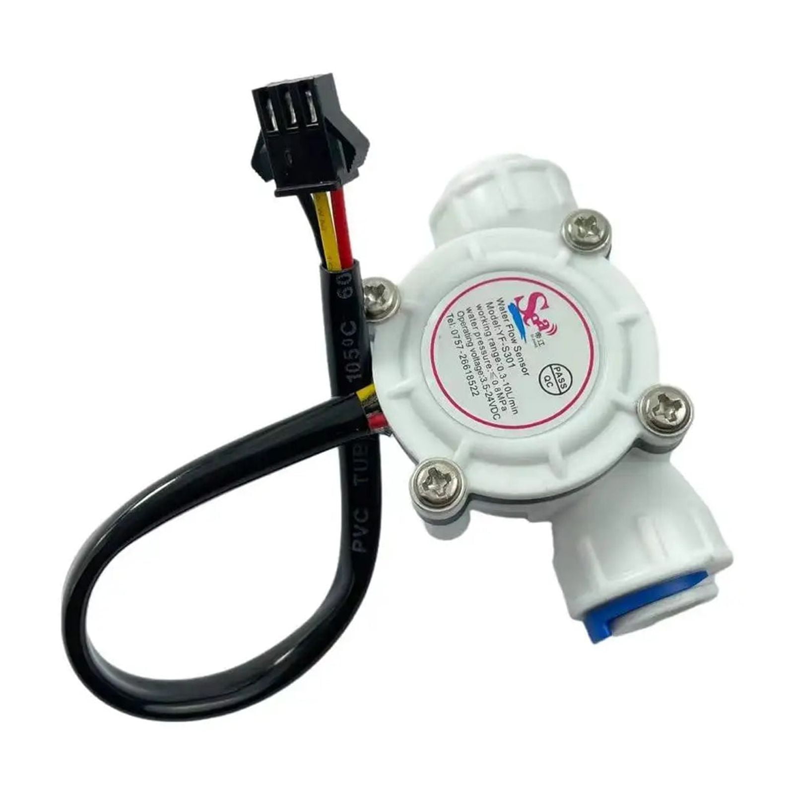 Portable Digital Flowmeter and Turbine Water Flow Sensor Cheap YF-S301 ...