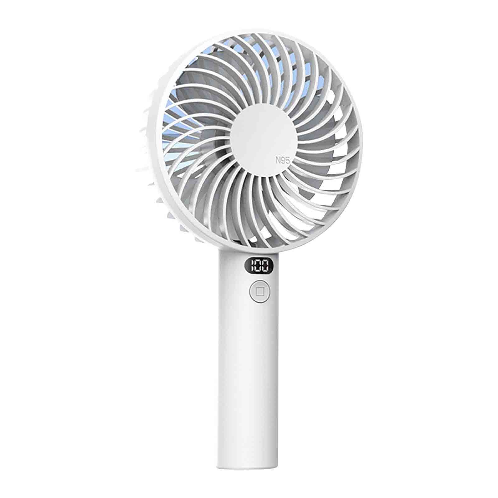 Portable Digital Handheld Fan - Cool and convenient for outdoor use ...