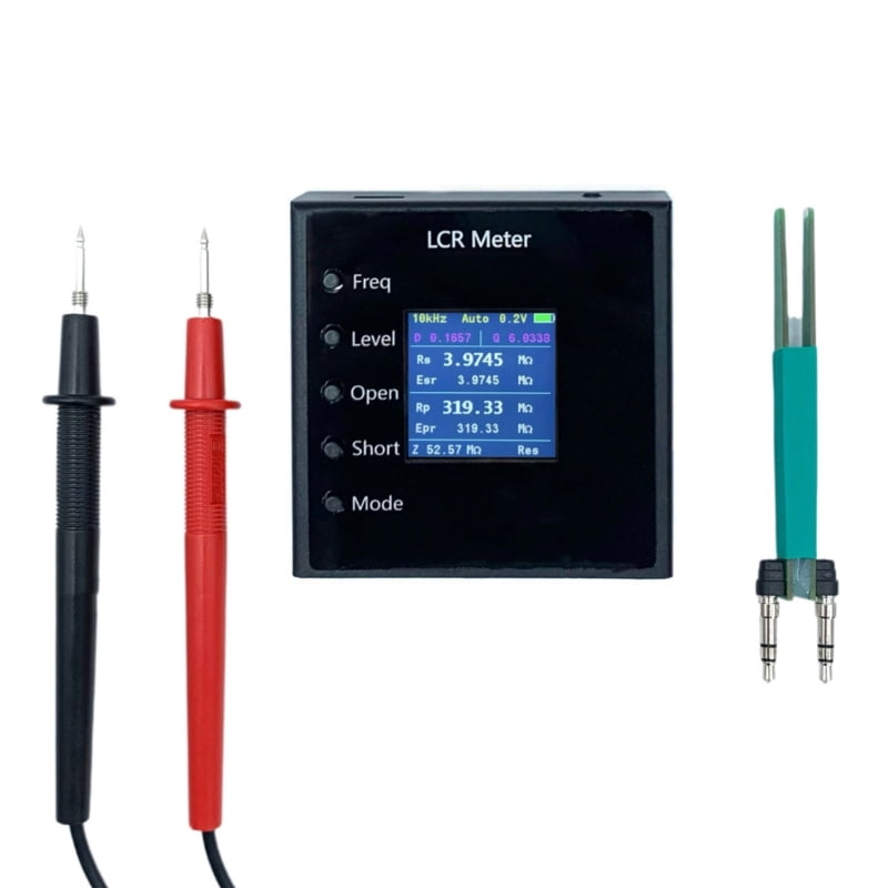 Portable Digital Meter Bridge Tweezer For Accurate Resistance ...