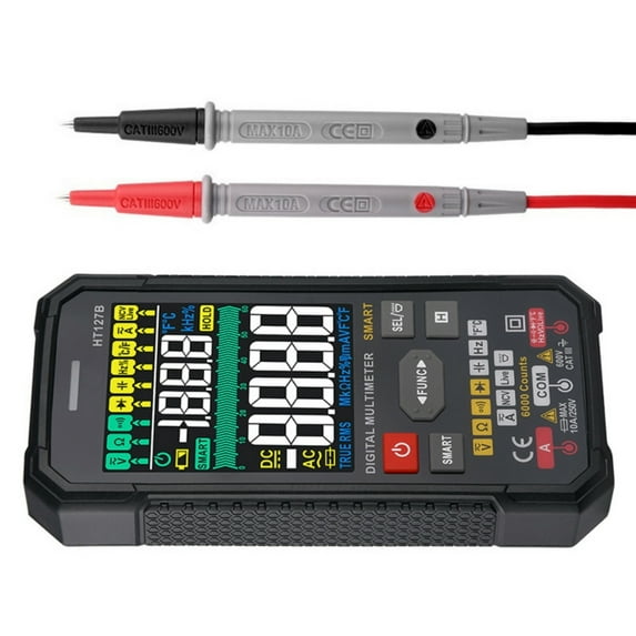 Portable Digital Multimeter Clear Display for Engineer Household ...