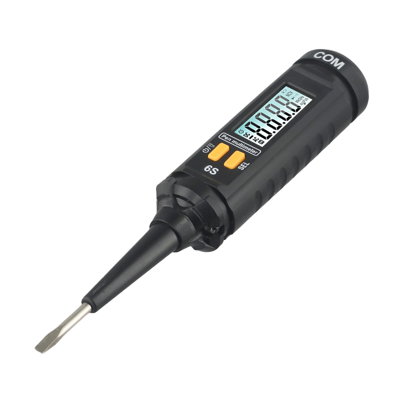 Portable Digital Multimeter NonContact Voltage Tester with LCD Display ...