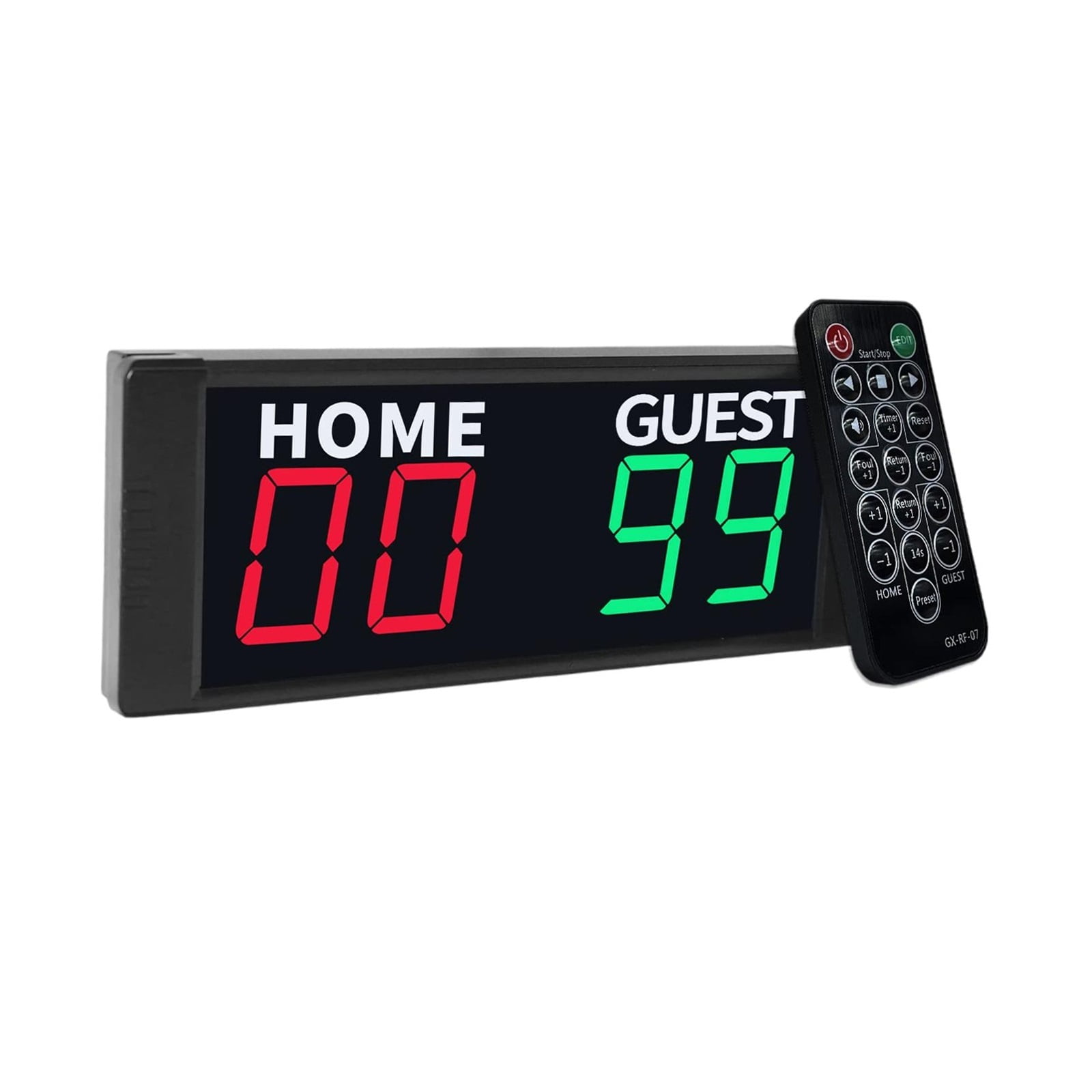 Portable Digital Scoreboard Mini Electronic Digital Scoreboard Remote ...