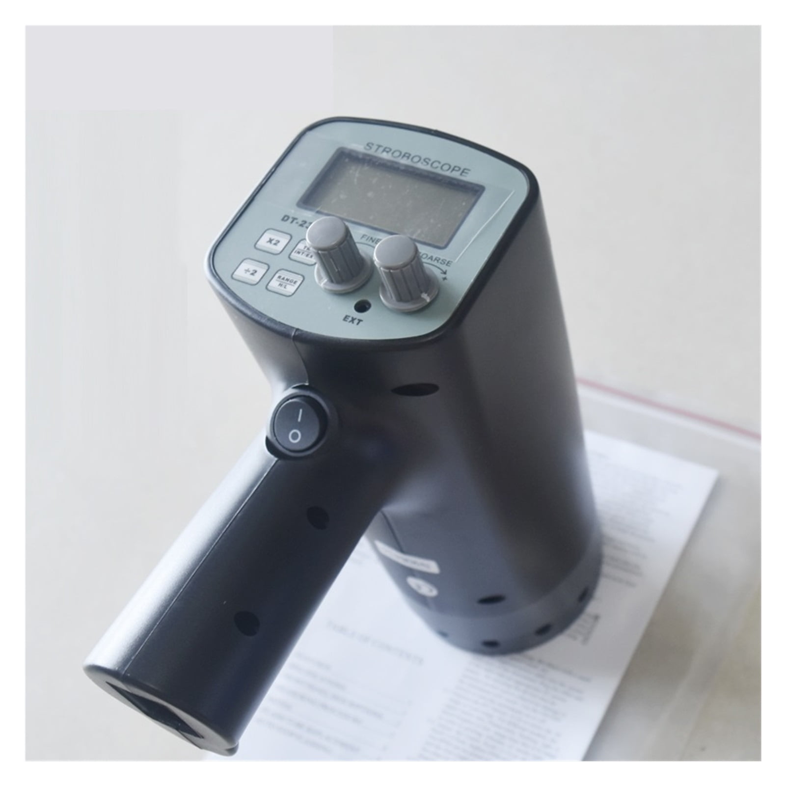 Portable Digital Stroboscope DT-2350PB LED Flash Strobe Tachometer ...