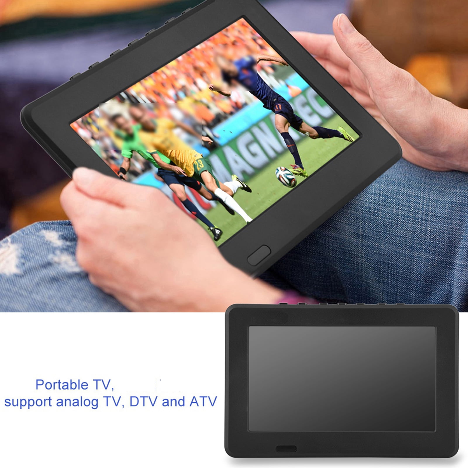 9-Inch Portable Digital HD Video Player TV with USB for US - Walmart.com