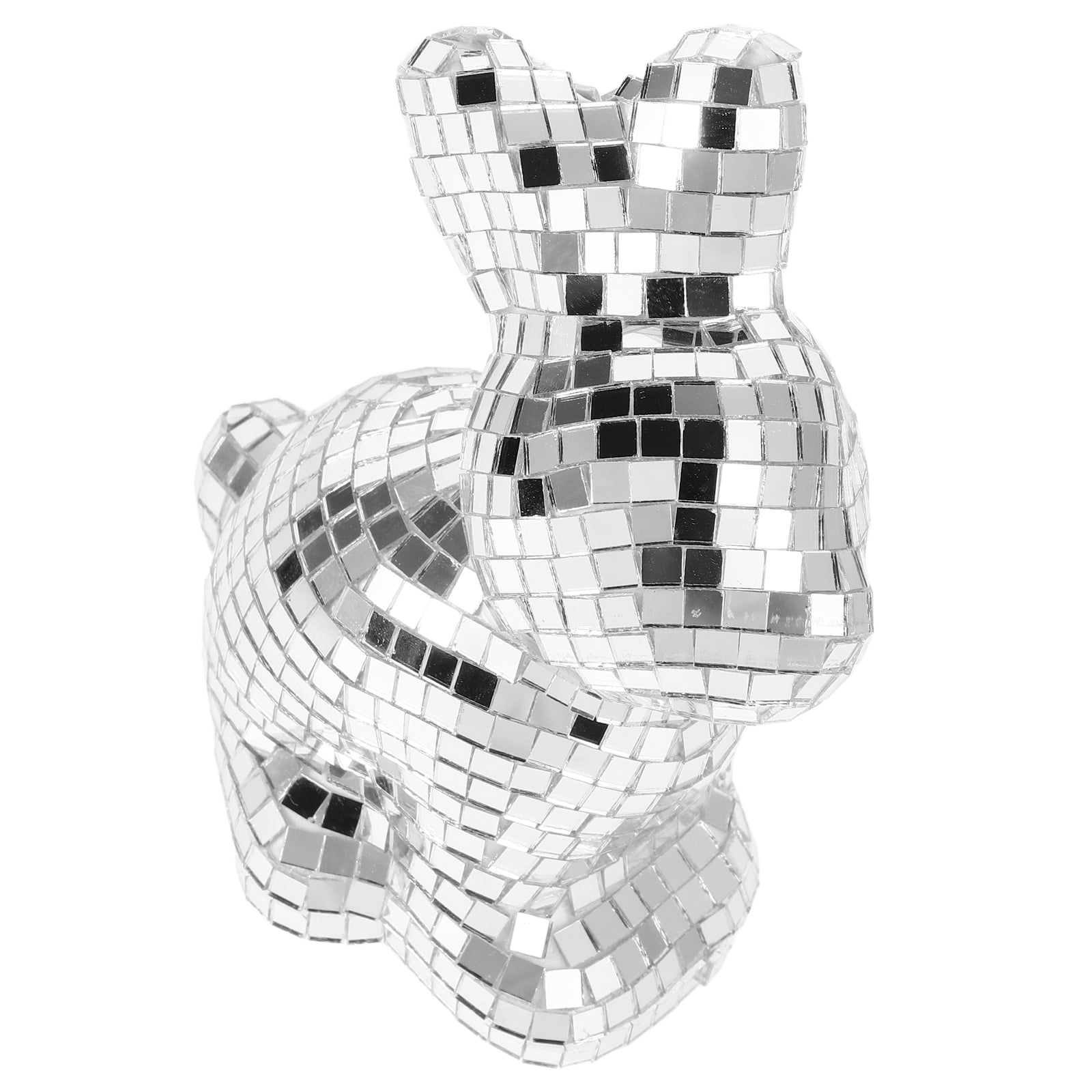 Portable Disco Ball Rabbit Ornament Party Favor Decoration Cute ...