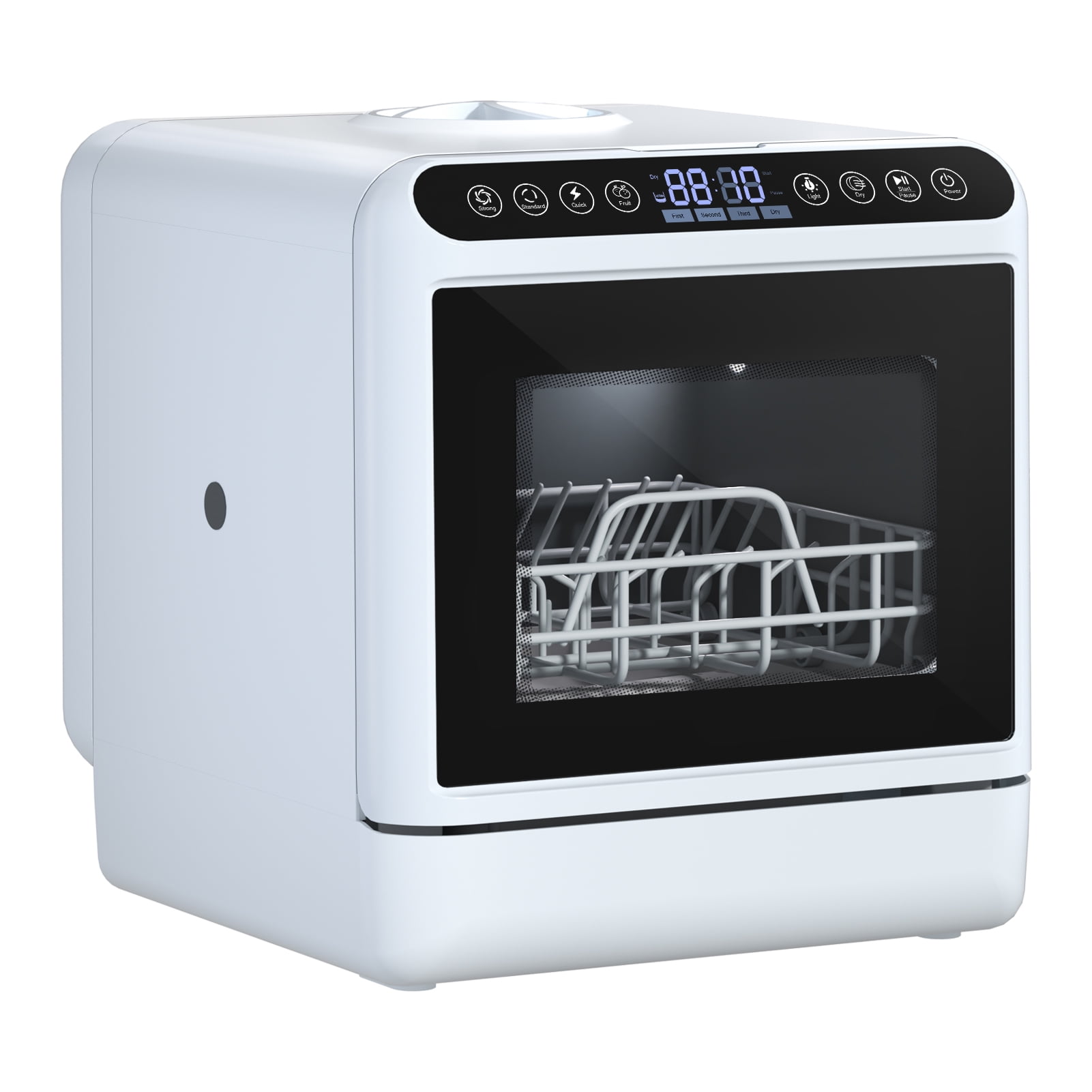 Portable Dishwasher with 5L Water Tank, Automatic Smart Countertop ...