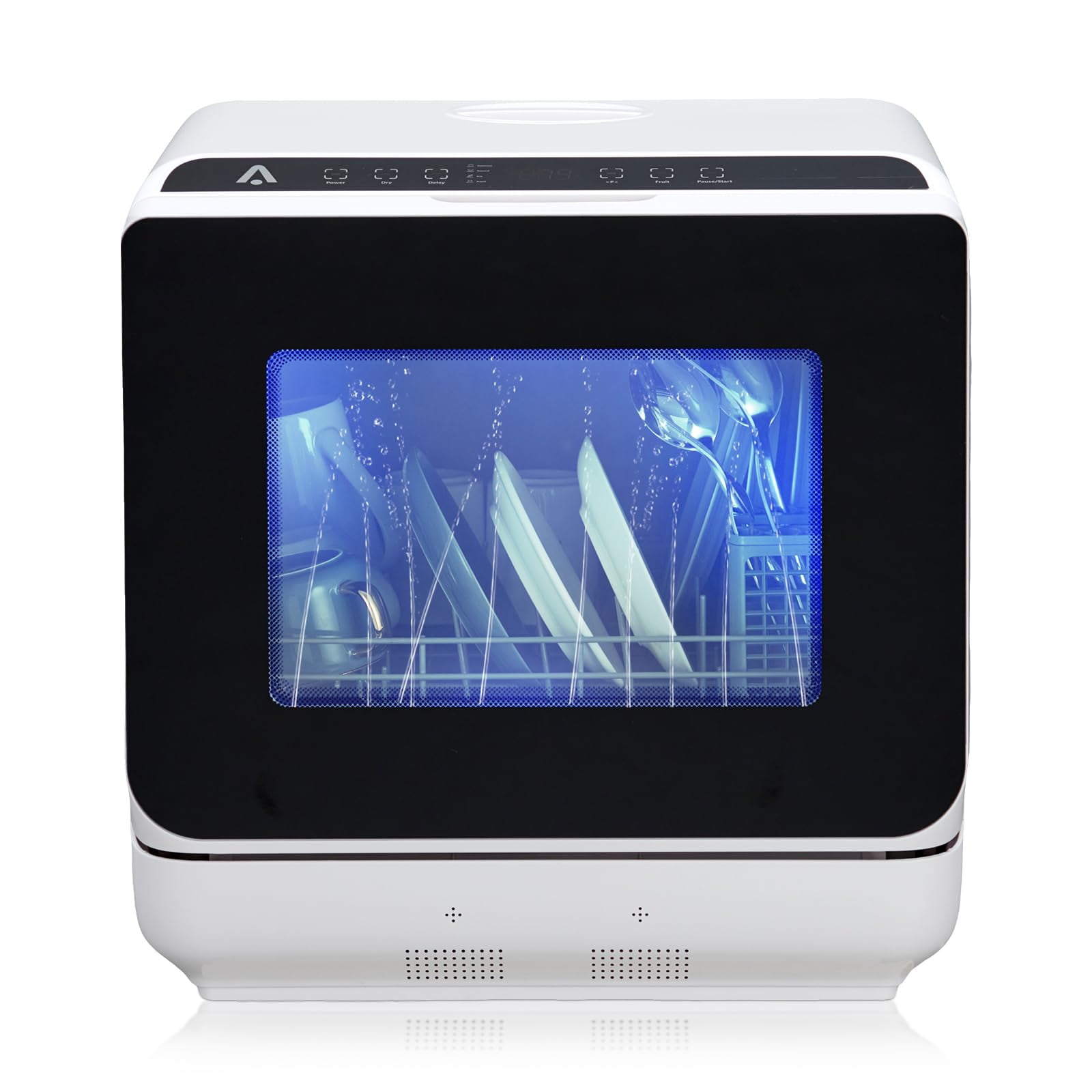 Portable Dishwasher, Countertop Dishwasher with 5L Built-in Water Tank ...