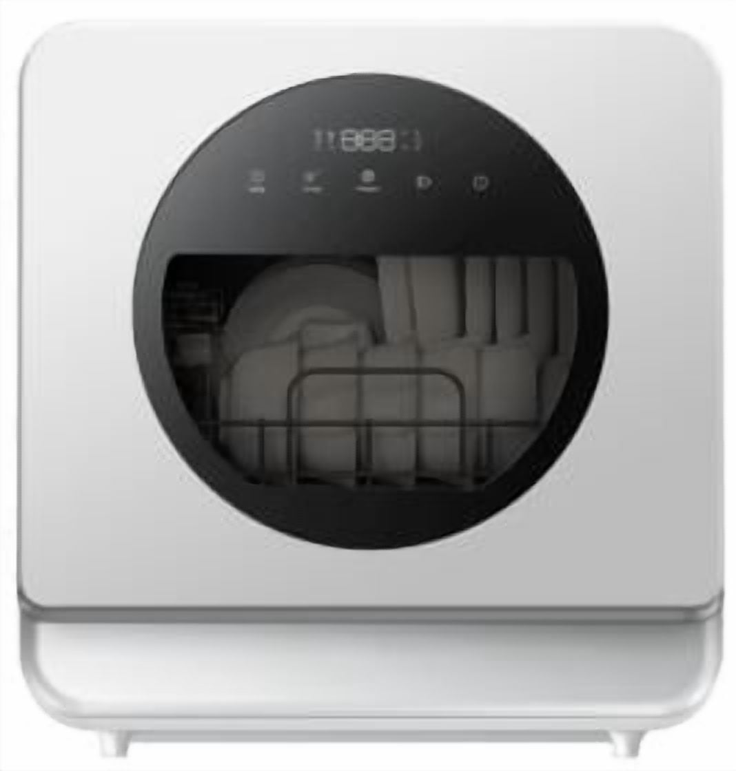 Tuekys Portable Dishwasher With Window 2 In 1 Self-Priming Water 72 ...
