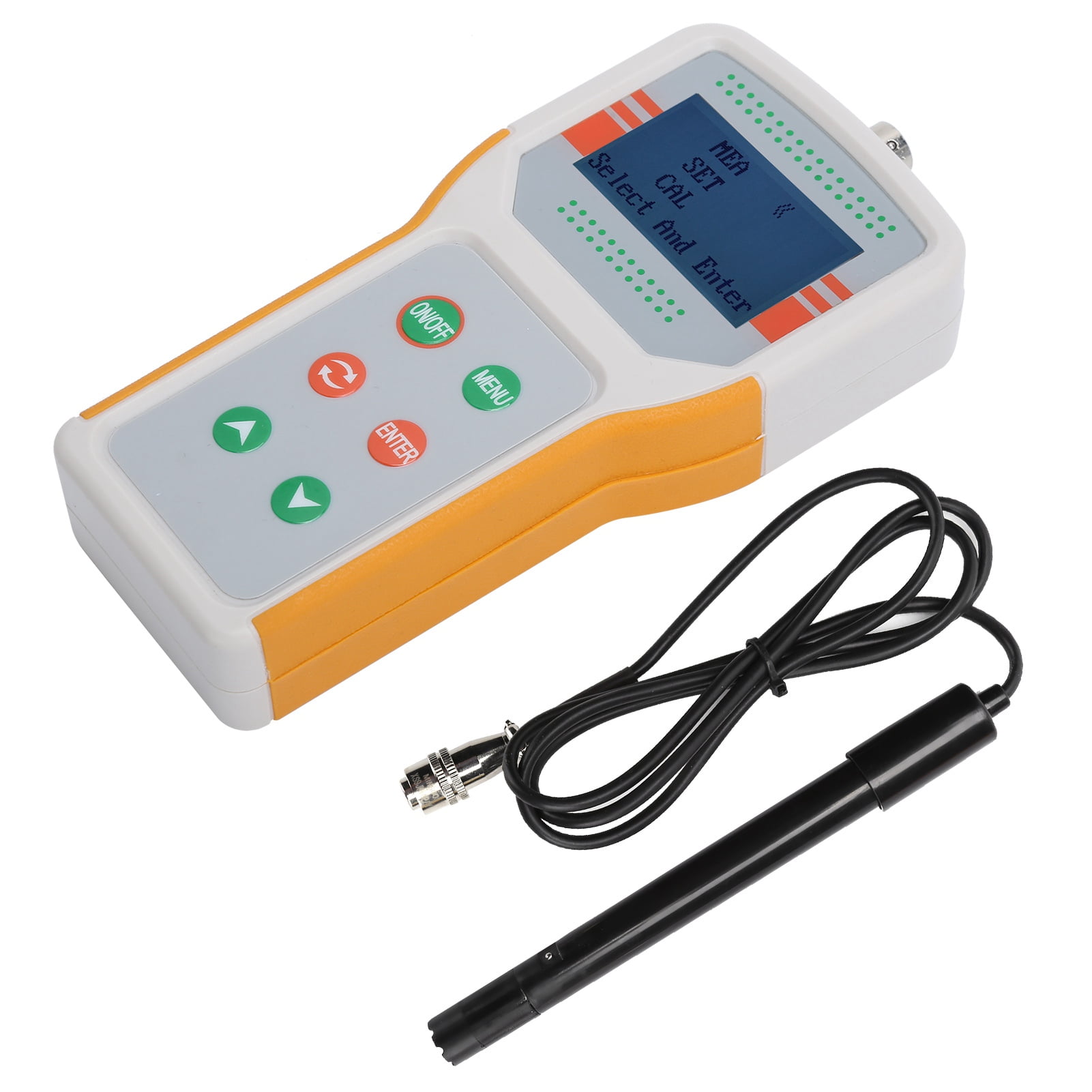Portable Dissolved Oxygen Detector Water Tester for Aquaculture Fish ...