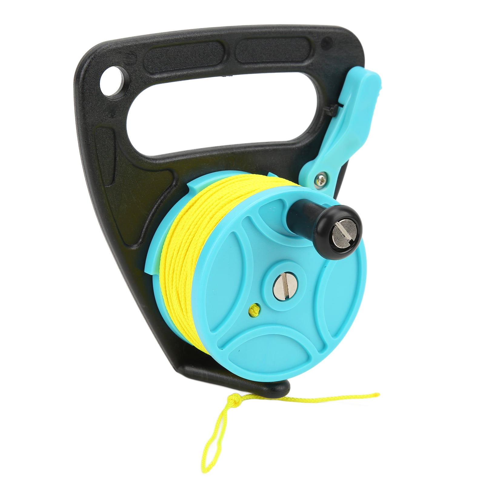 Portable Diving Handle Reel Scuba Diving Reel with Thumb Stopper for Snorkeling Underwater Water ...