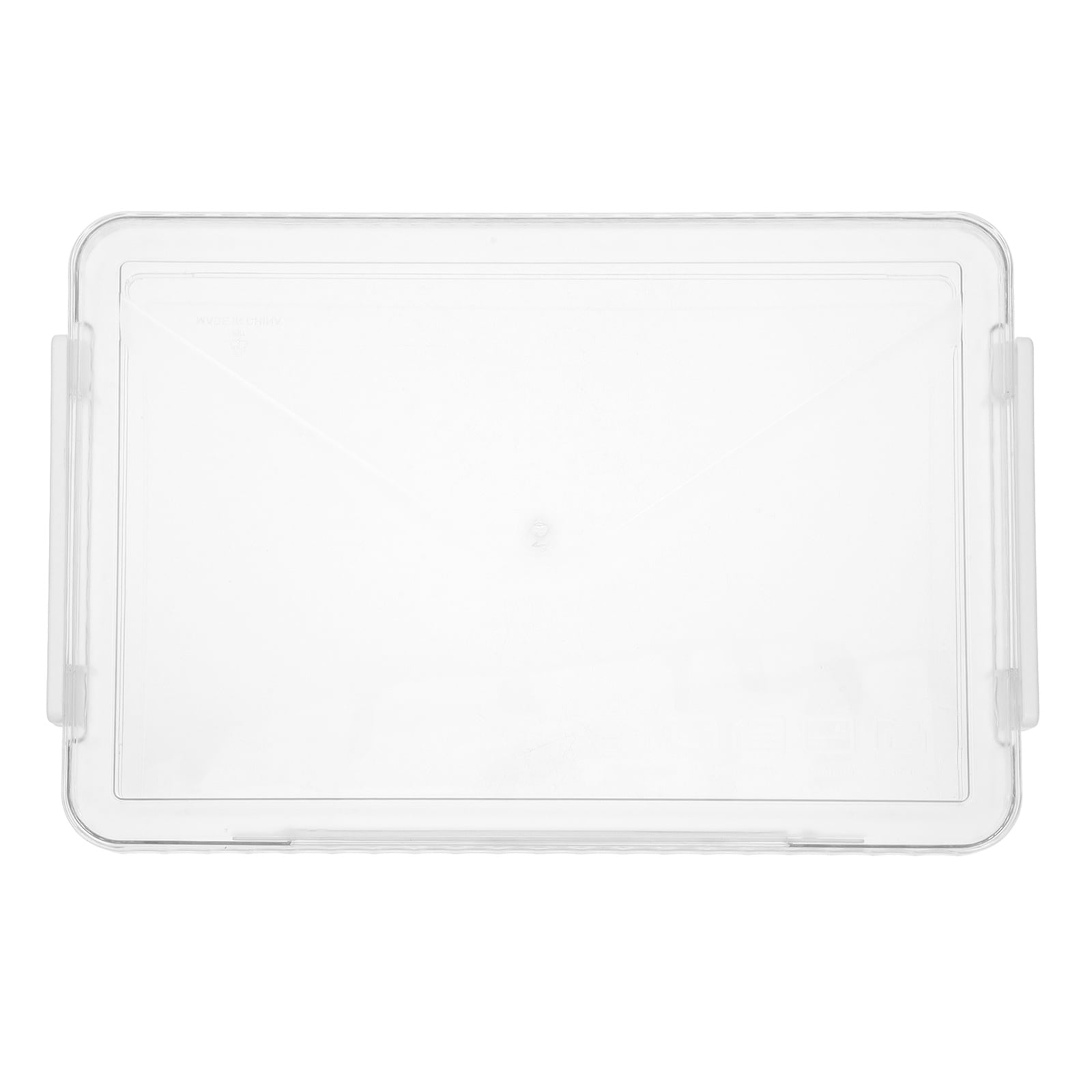 Portable Document Organizer with Handle and Flip Lid Transparent ...