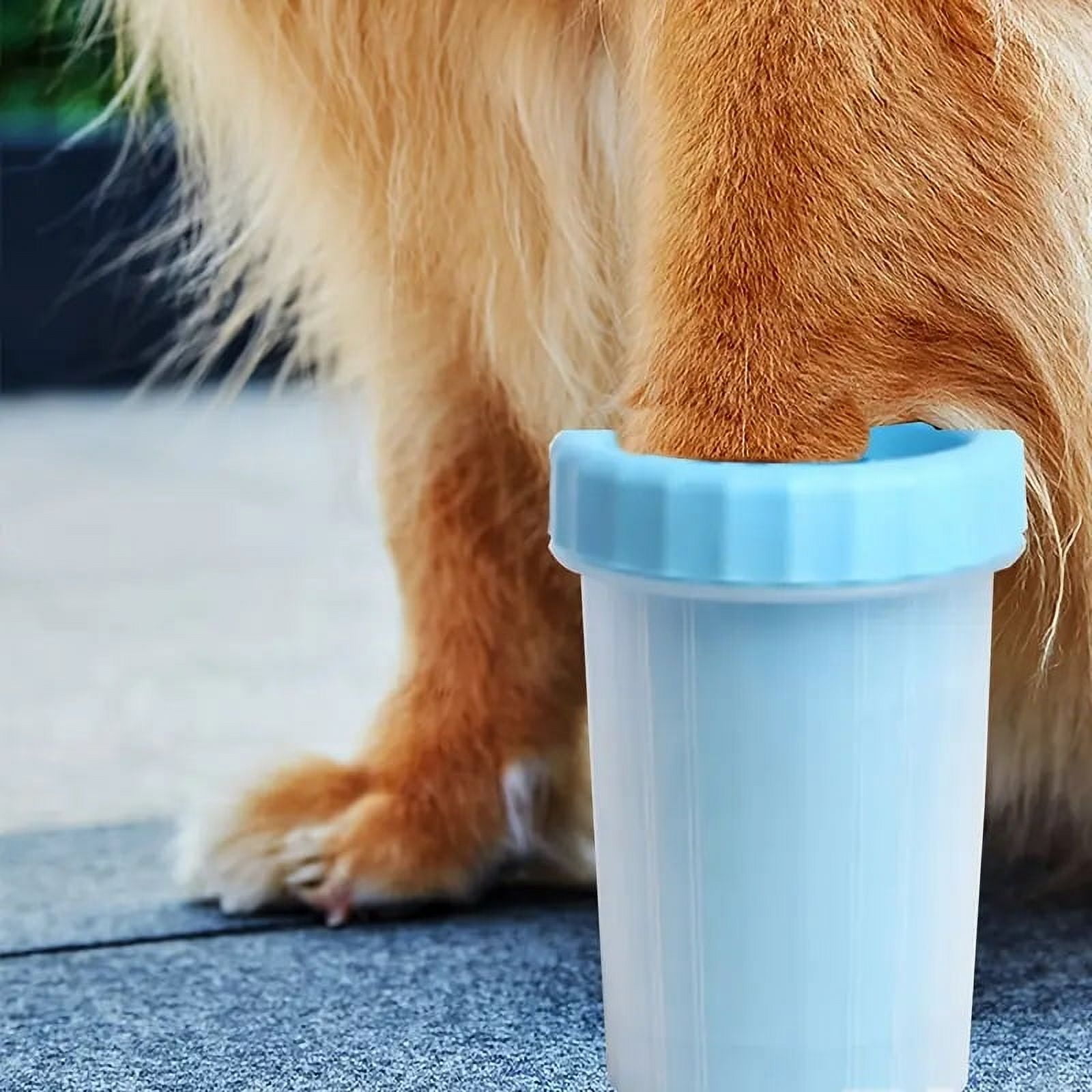 Portable Dog Paw Cleaner Cup - Quick Mud Removal Easy Cleaning Tool for ...