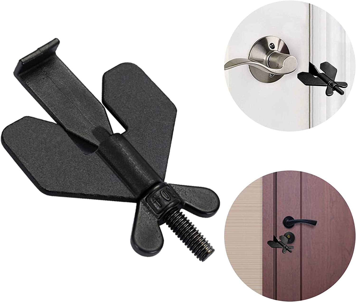 Portable Door Lock, Solid Door Locks Security Devices for Home Hotel ...