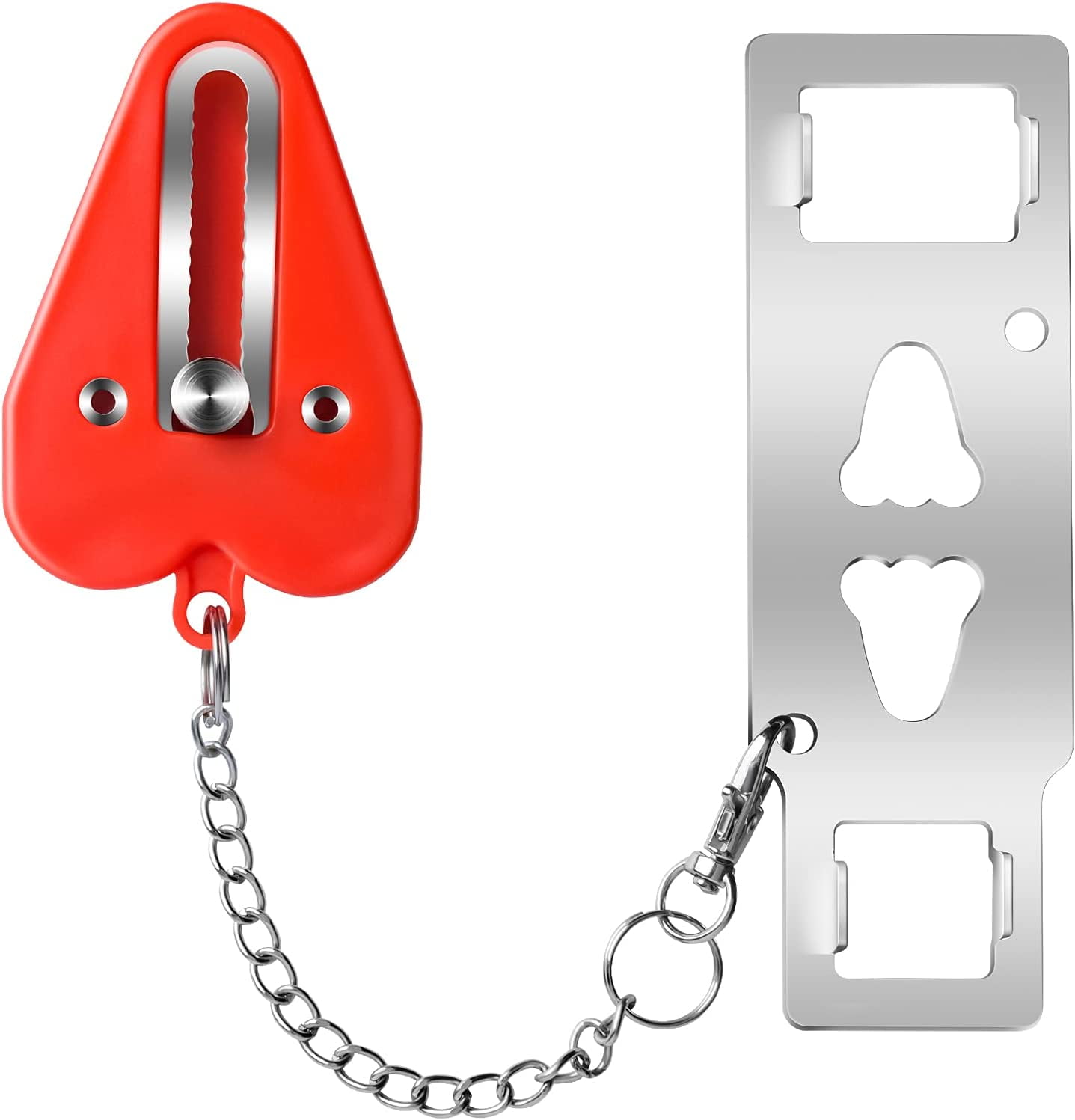 siisll Portable Door Lock, Travel Safety Lock for Hotel Rooms ...