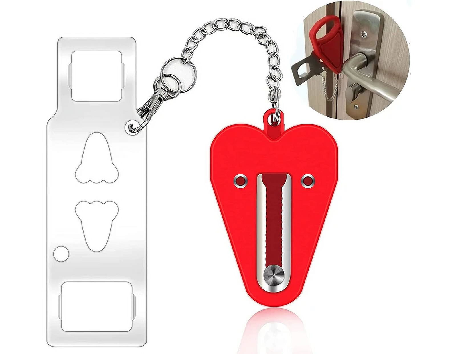 Portable Door Lock for Travel Travel Door Lock College Dorm Lock Hotel ...