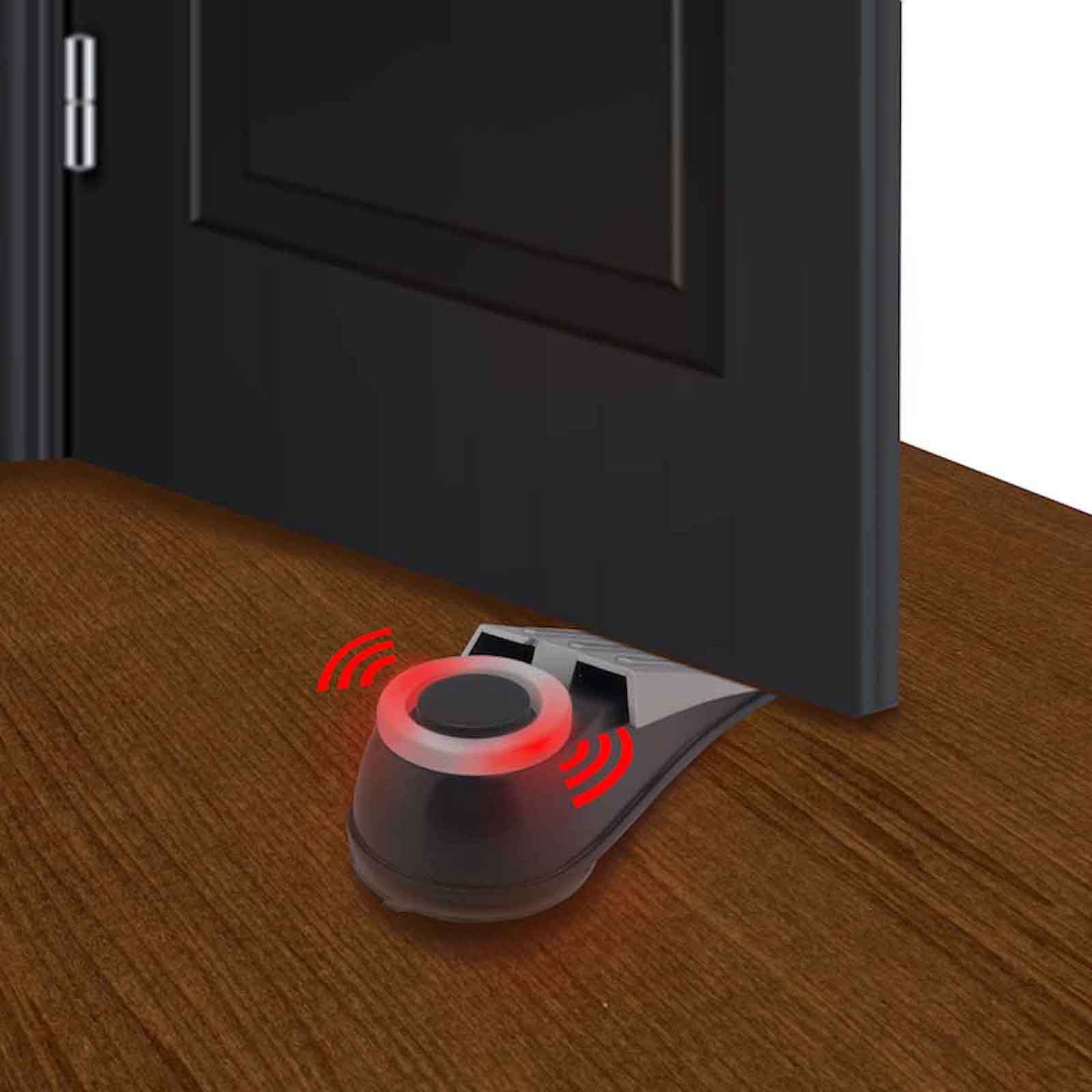 Portable Door Stop Alarm with 130dB Siren for Home Travel Security ...