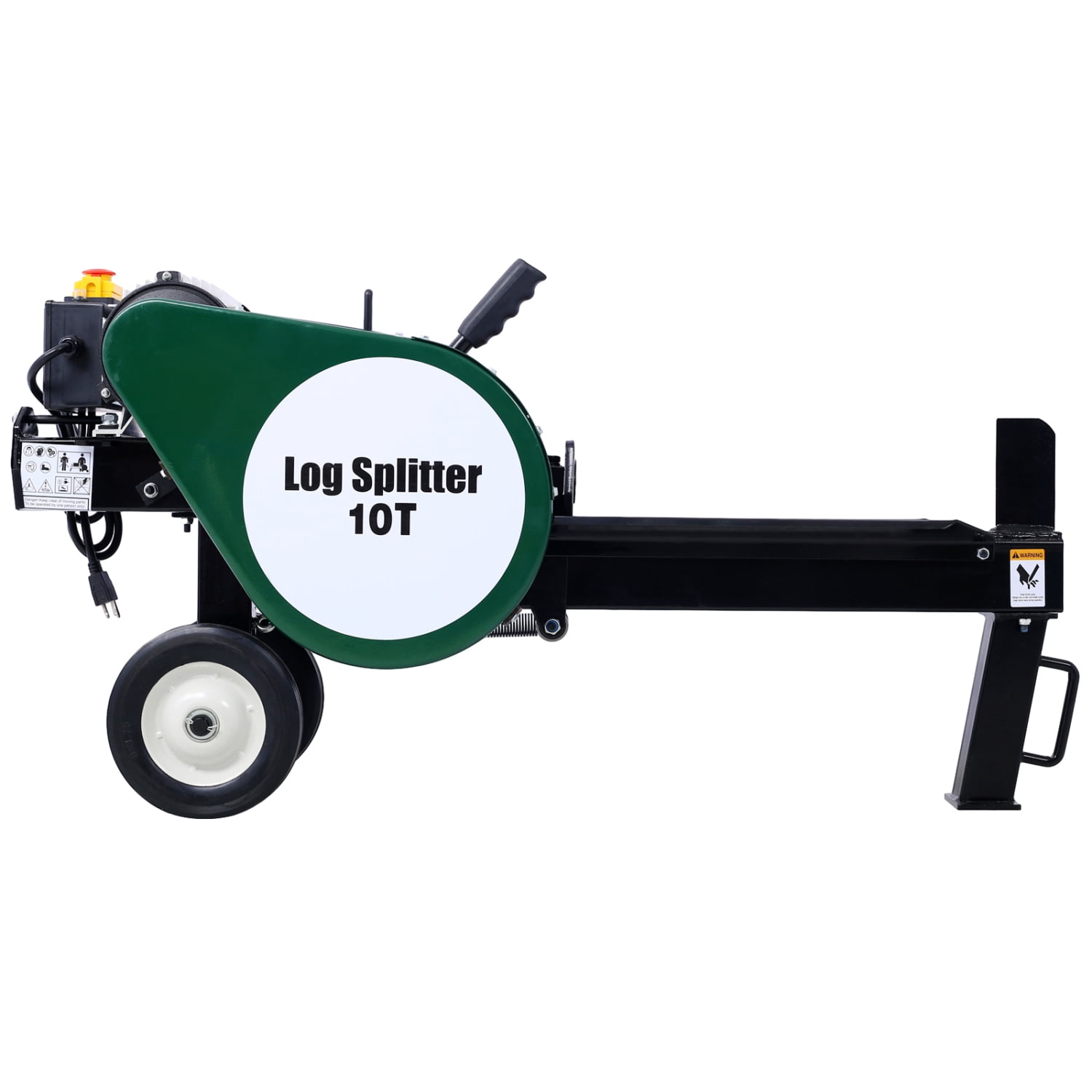 Portable Double Flywheel Electric Log Splitter - Efficient 10 Ton ... Portable Double Flywheel Electric Log Splitter - Efficient 10 Ton ...