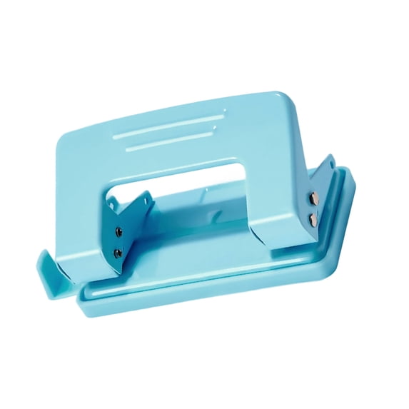 Portable Double Holes Puncher Punching Machine Paper Puncher Desktop ...