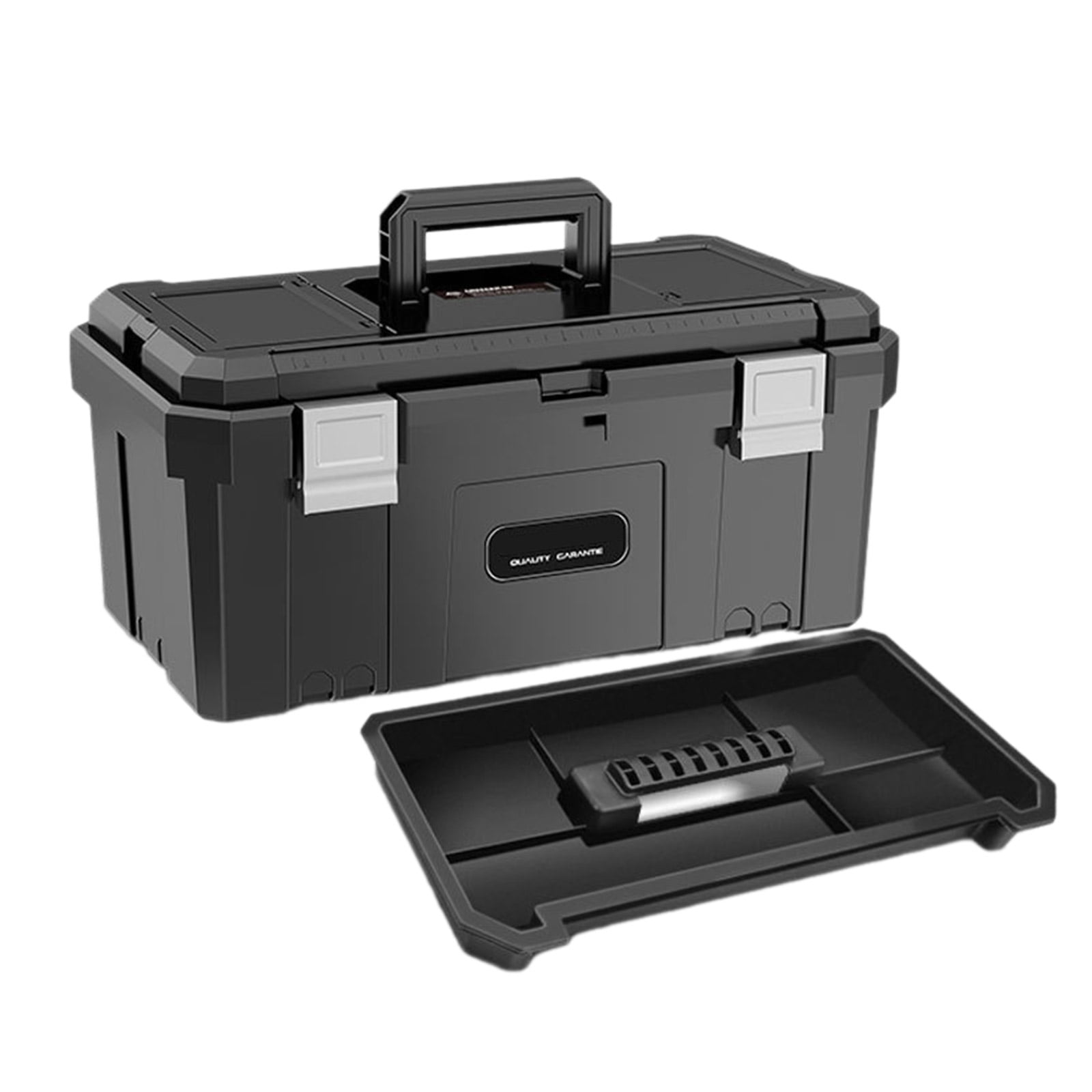 Portable Double Layer Essential Tool Box Maintenance Tool Storage Box ...