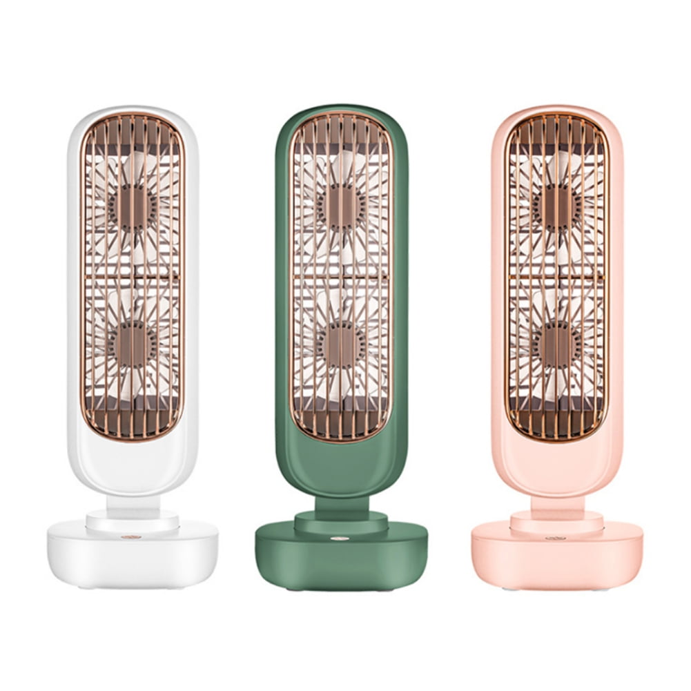 Portable Double-Leaf Tower Fan, Tower Fan Oscillating Fan, 3 Speed Low ...